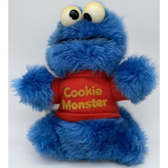 Sesame Street | Toys | Sesame Street Cookie Monster Plush Rattle ...